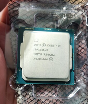 Intel Core i9-10850K (SRK51) 10-Cores 3.6GHz Socket FCLGA1200 CPU ...