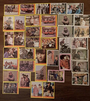 Vintage Monkees Photo Trading Cards Rare Donruss from series A/B/C (38 ...