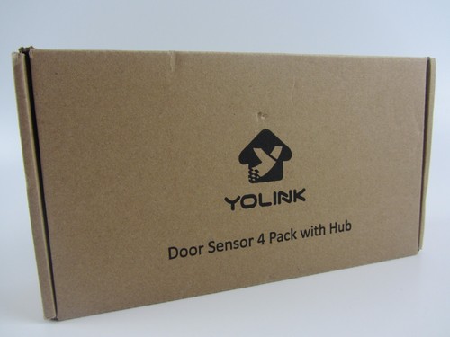 YoLink LoRa Smart Door Sensor Starter Kit: 4 Door/Window Sensors & Hub ...