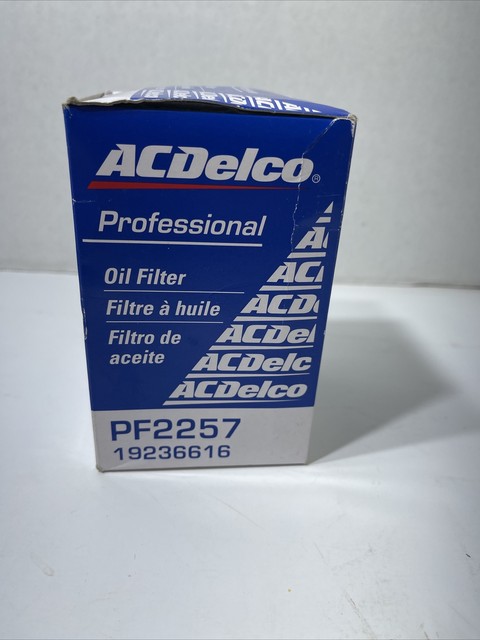 Engine Oil Filter ACDelco PF2257 for sale online | eBay