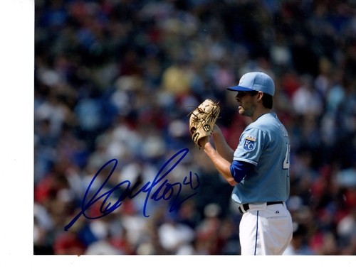 Aaron Crow KC Kansas City Royals Signed Autographed 8x10 Photo LOM COA ...