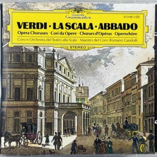 Verdi - La Scala Opera Chorus w/ Claudio Abbado (Audio CD) | eBay