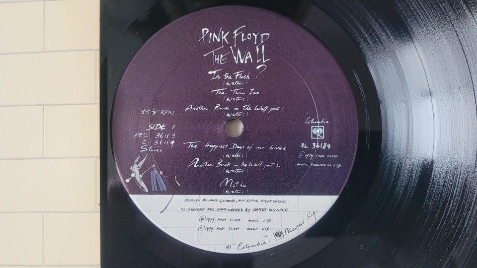 Pink Floyd - The Wall - 1979 Vinyl LP - Columbia PC2 36183 Santa Maria ...