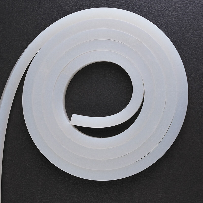 Solid Square Silicone Rubber Sealing Strip Gasket Antiskid Waterproof 4 ...