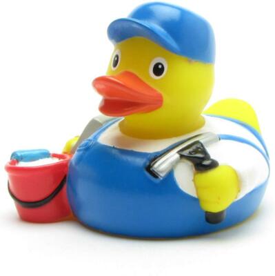 Rubber Duck Bath Duck window cleaner Ducky Rubber Duckie | eBay