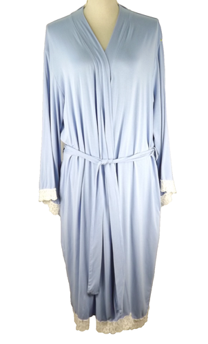 Silver Lily Light Blue House Robe, Lounge Size XXL | eBay