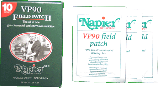 napier VP90 field patch gun cleaner corrosion inhibitor 10 Sachets box ...