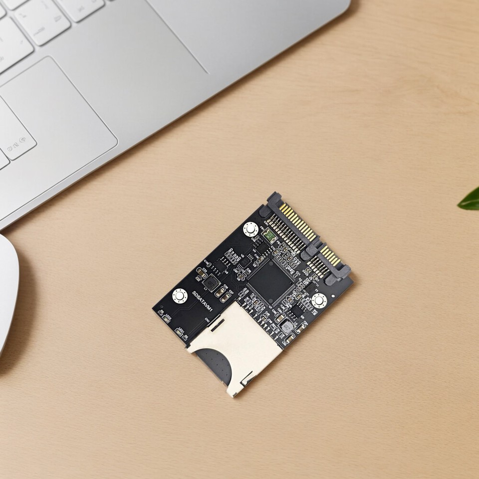 SD Memory Card To SATA SDD Card Adapter Converter with Enclosure SSD ...