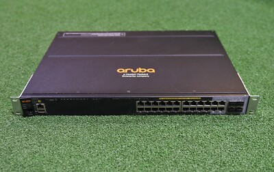 HP Aruba 2920-24G-PoE+ J9727A 24xPort POE 4x10GbE uplinks 2920 Switch ...