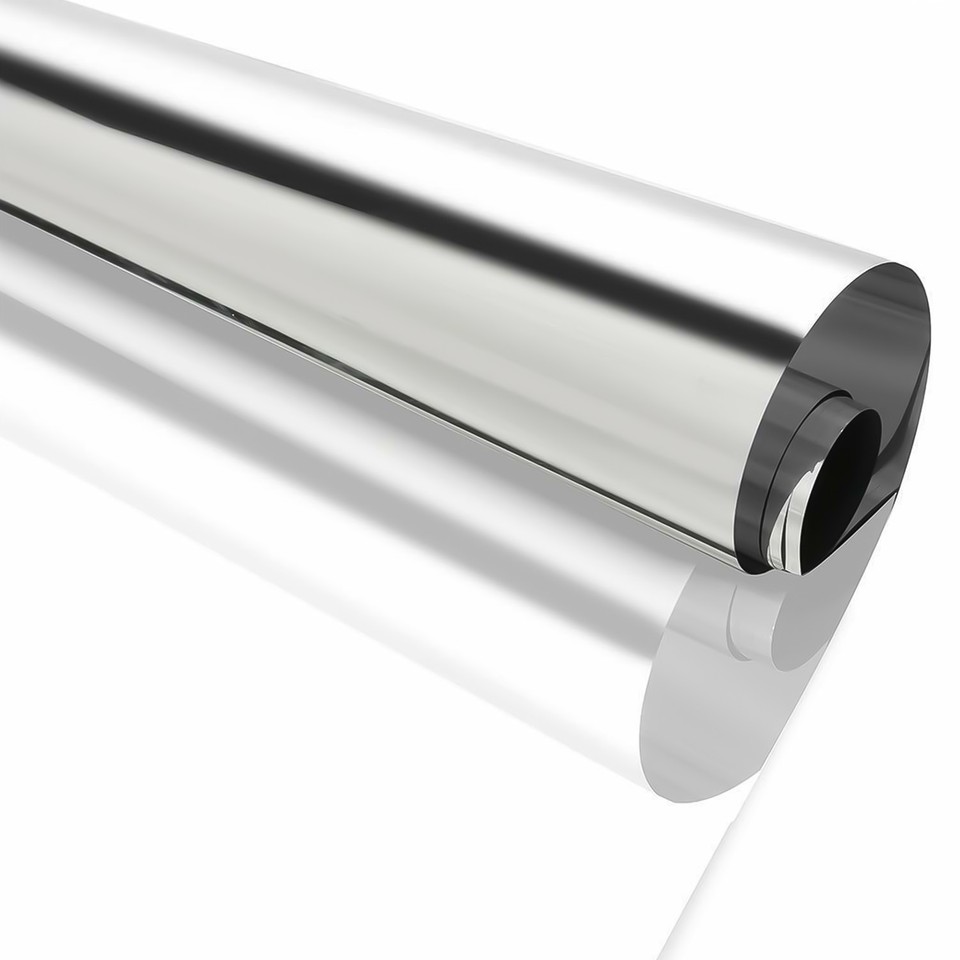 One Way Tint Privacy Mirror Window Glass Film Heat Reflective Block ...