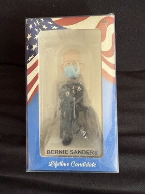 BERNIE SANDERS Inauguration Day Bobblehead Lifetime Candidate Mask ...