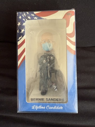 BERNIE SANDERS Inauguration Day Bobblehead Lifetime Candidate Mask ...