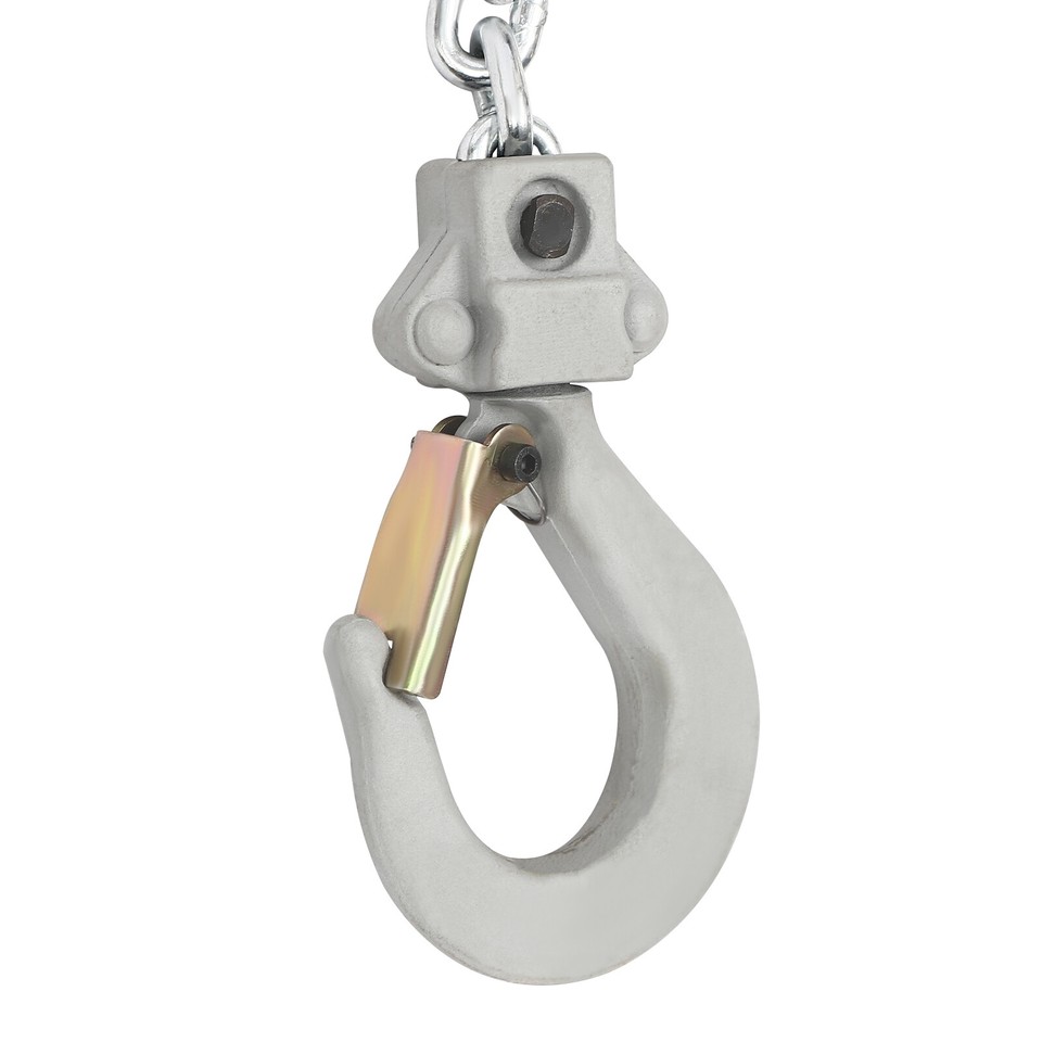 MANUAL 1 TON CHAIN PULLER BLOCK FALL 8.2FT CHAIN LIFT HOIST W/ HOOKS ...