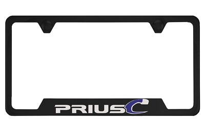 Black License Plate Frame for Toyota PriusC, Prius C | eBay