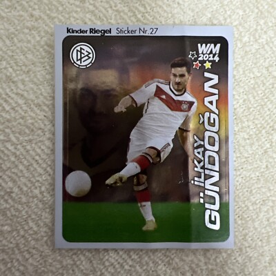 Ferrero WM 2014 Duplo Hanuta Kinder Sticker #27 İlkay Gündoğan | eBay.de