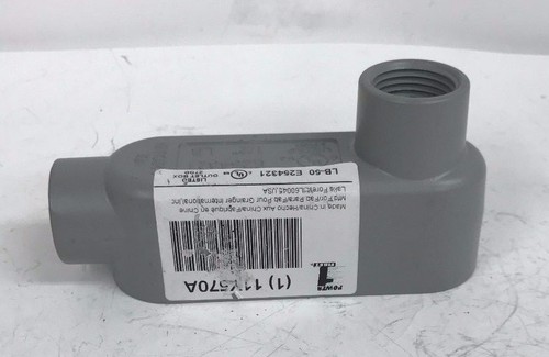 Qty 1 Power First 1/2" LB Conduit, E254321, VOL 4.25CU.IN. | eBay
