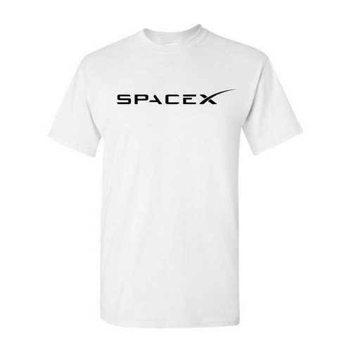 Spacex T-shirt Space Exploration NASA Elon Musk Tesla Sm-5XL Black and ...
