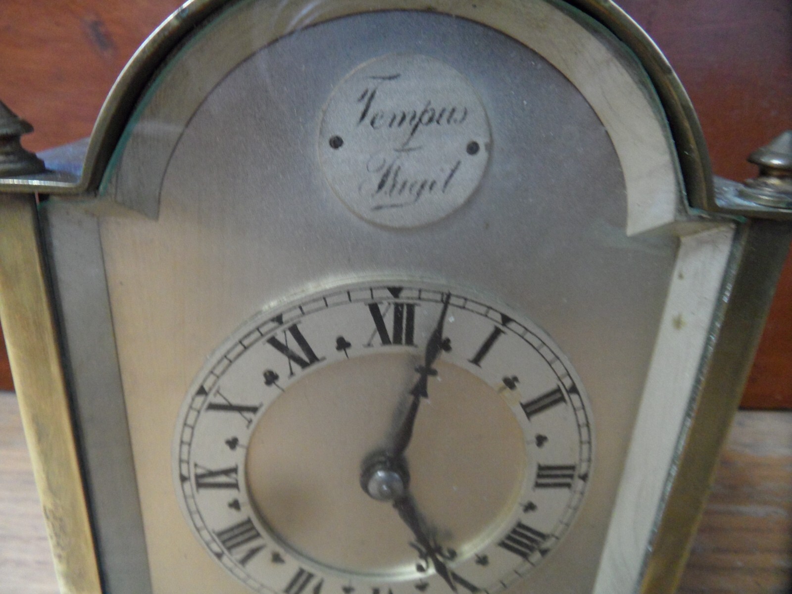 Vintage French Tempus Fugit Mechanical Brass Carriage Clock | eBay