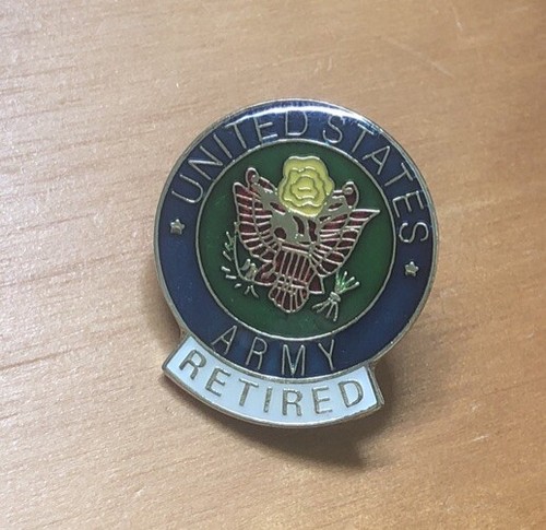 United States Army Retired Lapel Pin | eBay