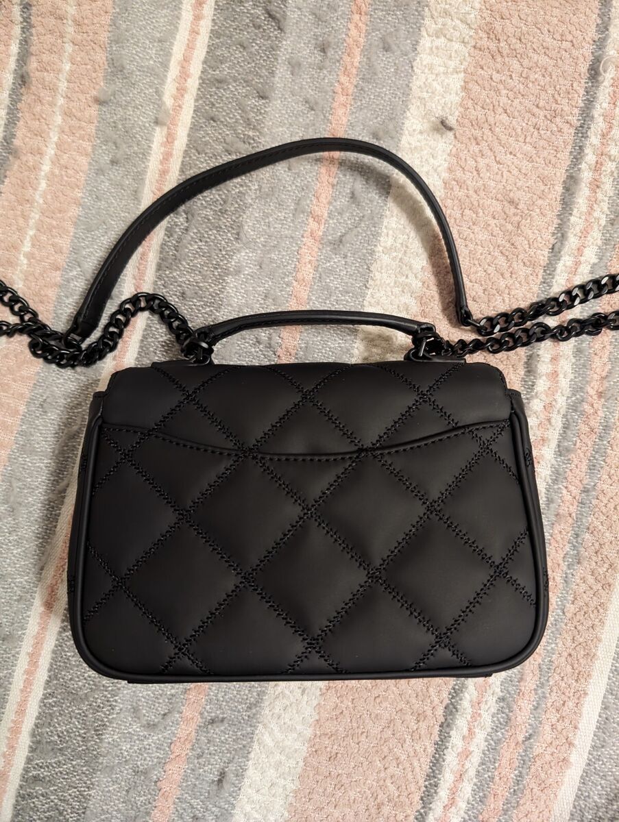Tory Burch WILLA MATTE BLACK MINI TOP HANDLE BAG | eBay Tory Burch WILLA MATTE BLACK MINI TOP HANDLE BAG | eBay