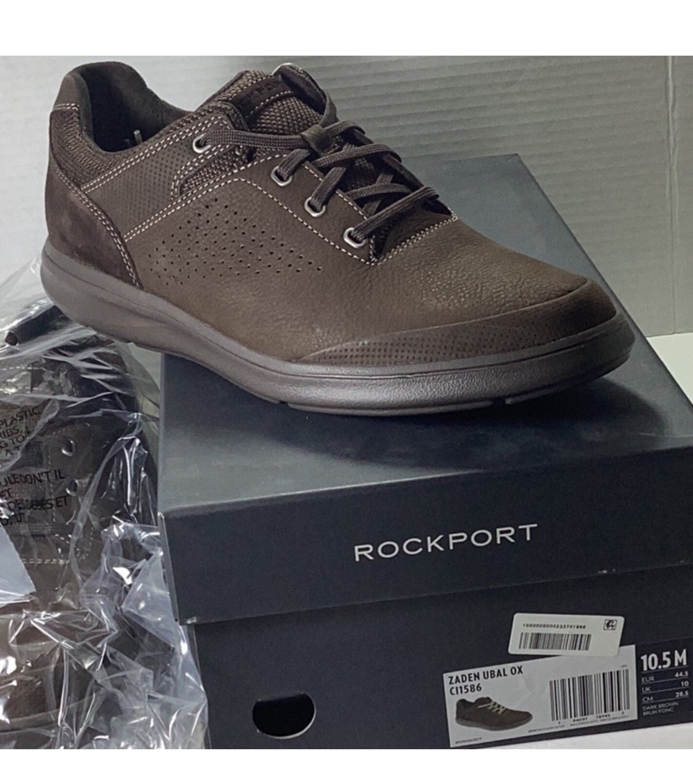 Rockport Men's Zaden Ubal Ox Sneakers Size 11.5 MSRP $ 100 194097821126 | eBay