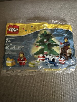 LEGO Decorating The Christmas Tree Mini Figures Train 40058 New Factory ...