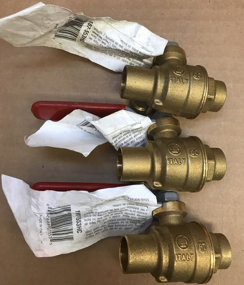 (3) Muller Industries B&K 150 WSP 600 WOG Valve With Bleader | eBay