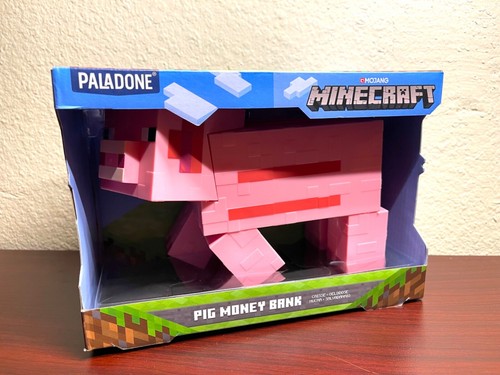 Minecraft PIG Money Bank | Pig Piggy Bank | Paladone | eBay