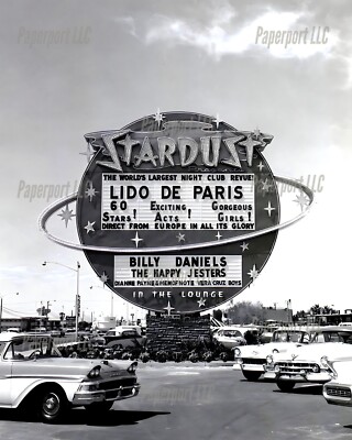 Stardust Casino Sign Vintage Las Vegas Nevada 8x10 Photo | eBay