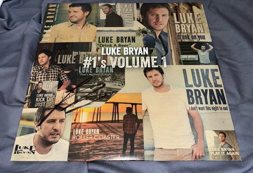 Luke Bryan Signed Vinyl Album #1s Volume 1 Proof | eBay