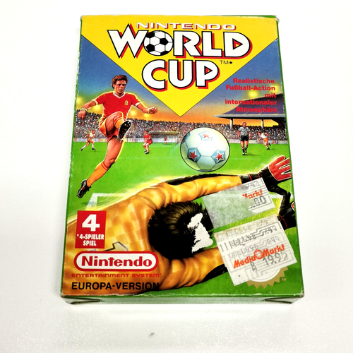 Nintendo World Cup Nintendo NES Juego - (Con OVP / CIB)(PAL) Empaque ...