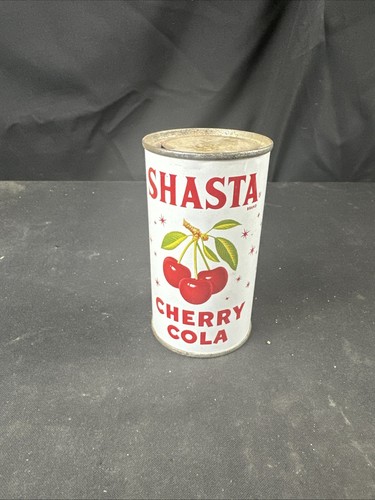 Vintage Shasta Cherry Cola Can Flat Top | eBay