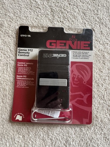 Vintage OEM Genie 912 Remote Control GT912-1BL Garage Door Opener Still ...