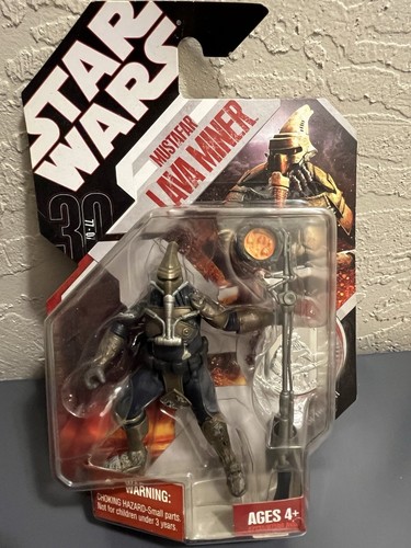Star Wars 30th Anniversary Mustafar Lava Miner 3.75" Hasbro 2006 | eBay