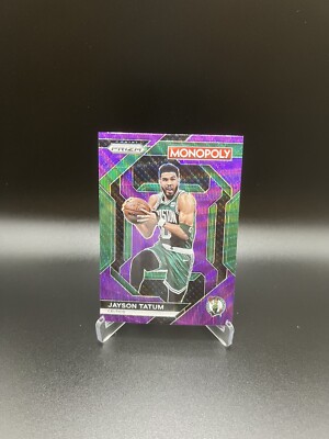 2023-24 Prizm Monopoly Jayson Tatum Purple Wave Prizm No.PS2 | eBay