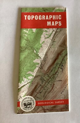 Topographic Map US Department of Interior Geological Survey B1 | eBay