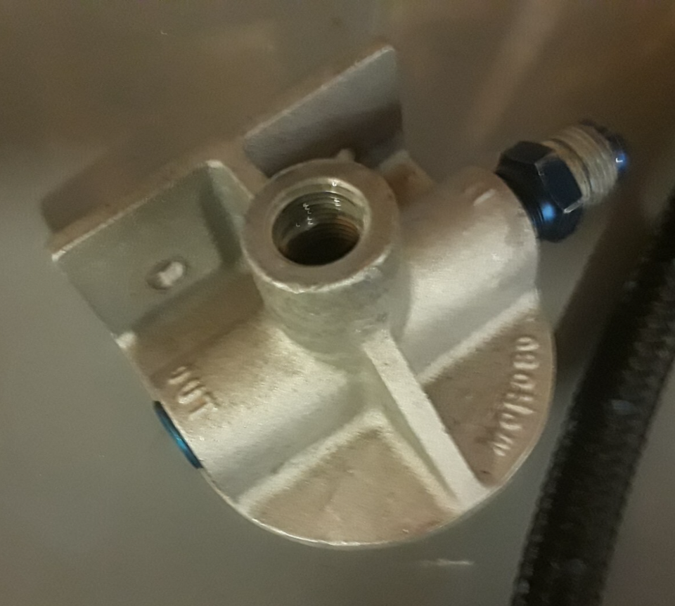 Engine oil cooler setup with remote filter BBC SBC -10AN | eBay