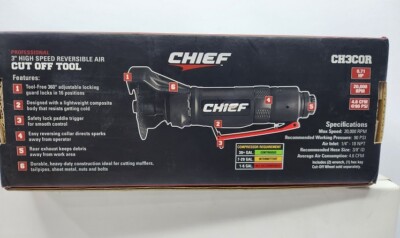 Pneumatic 3 in. Professional High Speed Reversible Cut-off Tool | eBay