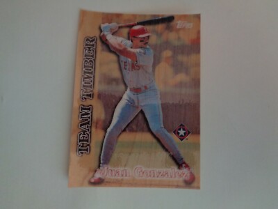 1997 Topps Team Timber Juan Gonzalez Card #TT10 | eBay