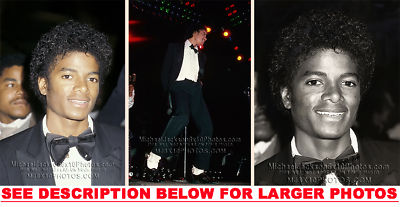 MICHAEL JACKSON 1981 ONSTAGE OFFSTAGE 3xRARE8x10 PHOTOS | eBay