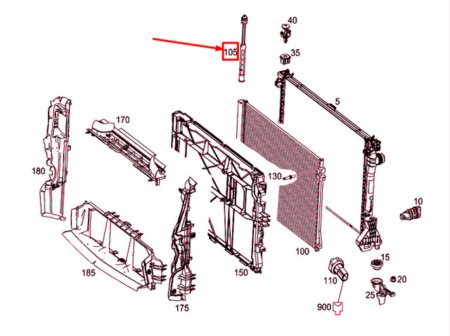 Genuine MERCEDES Refrigerant Drier W447 4478350100 for sale online | eBay