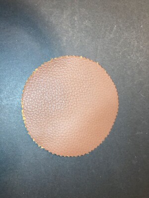 3 Inch Brown Leather Reinforcement Patch, For Covering J3 Cubs, Aeronca ...