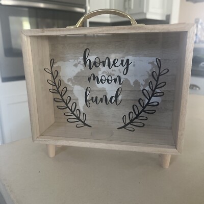 Travel Fund Box Vacation Fund Box Decorative Savings Box Suitcase ...