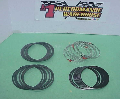 NEW Moly Piston Rings Sealed Power 3.9050" Bore - E-234K -.030 3.8L ...