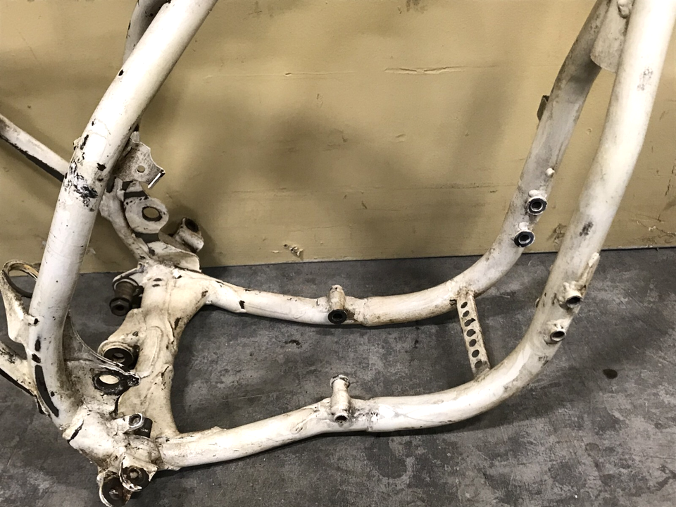 84 Yamaha YZ490 YZ 490 OEM Main Frame Chassis Body Subframe 1984 | eBay