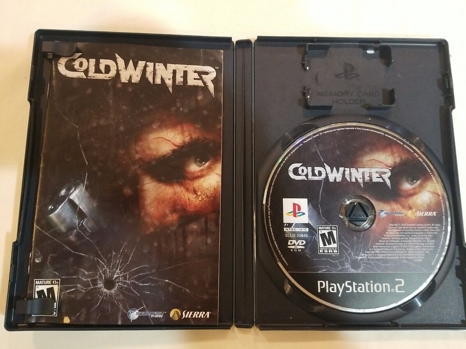 Cold Winter (Sony PlayStation 2, PS2 2005) RARE Complete Tested Free ...