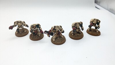 5x Painted Oop Deathwing Terminators, Dark Angels Space Marine ...