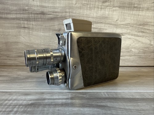 Vintage Keystone K-48 8mm Movie Camera Bel Air Magazine 3 Lenses ...