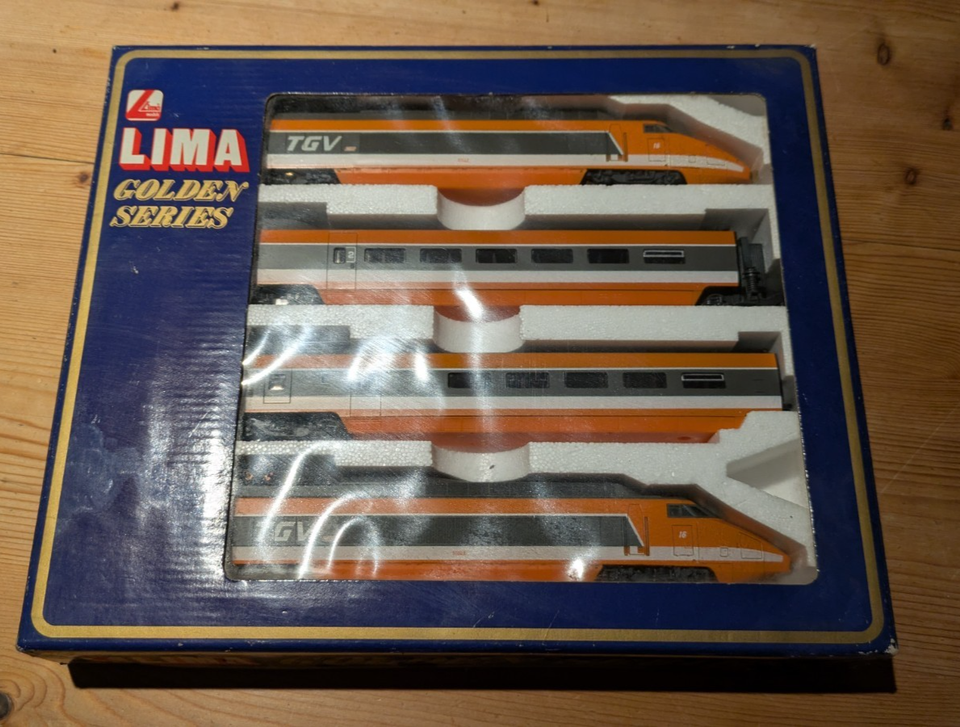 Original LIMA SNCF TGV Golden Series High Speed Zug * 4 Teile ...