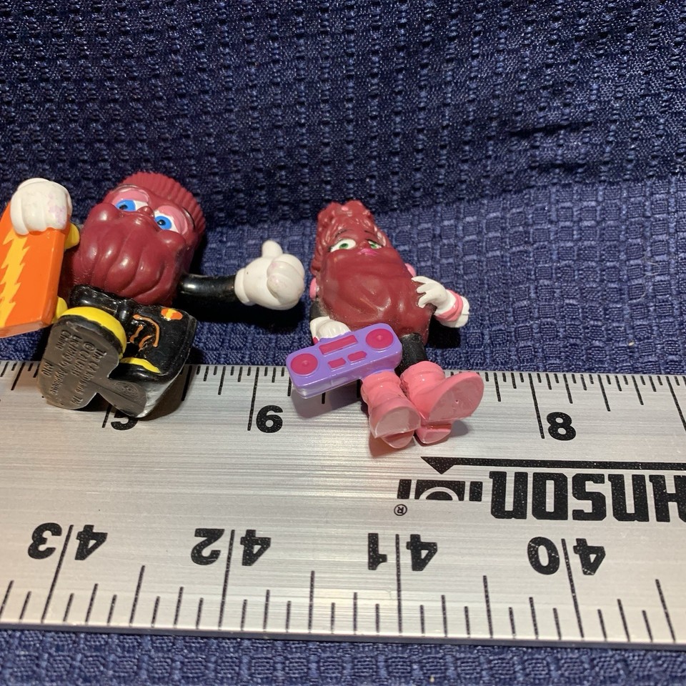 ***RARE*** COMPLETE 1991 "CALIFORNIA RAISINS" 4 - FIGURE SET - Free ...
